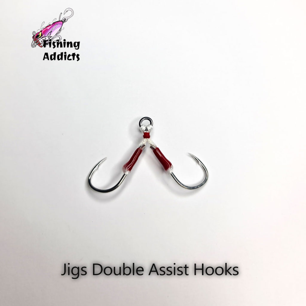 אסיסט כפול לגיגים Jigs Double Assist Hooks - fishing addicts