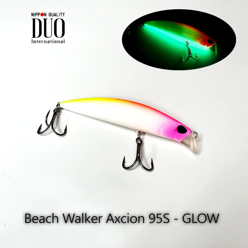 DUO Beach Walker Axcion 95S - GLOW - fishing addicts