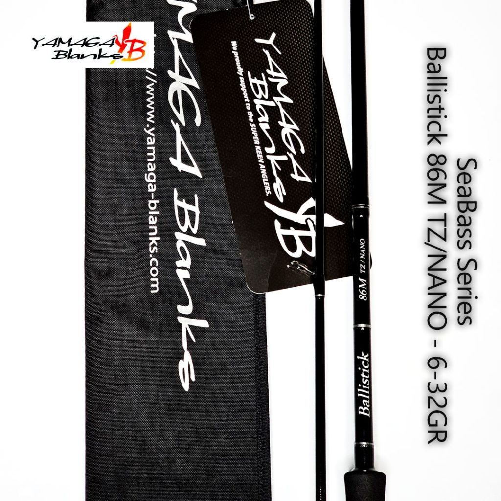 חדש מקל מדיום לייט YAMAGA BLANKS BALLISTICK 86M TZ/Nano 6-32GR - fishing addicts